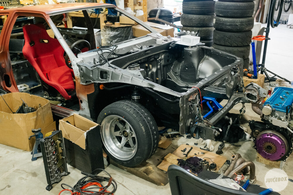 Juiceboxforyou » Blog Archive AE86 Engine Install and Clock ...